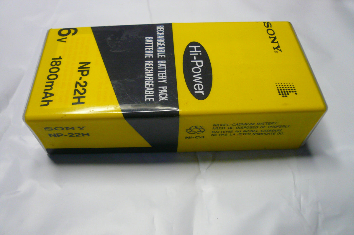 Sony NP-22H battery for Camcorders & VCR – I & N Electronics