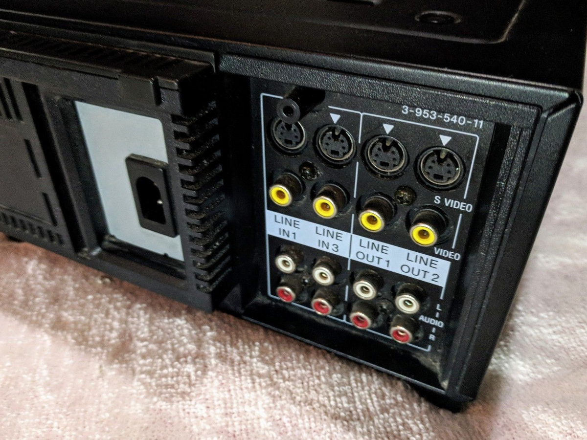 Sony SLV-R1000 SVHS stereo NTSC heavy duty VCR – I & N Electronics