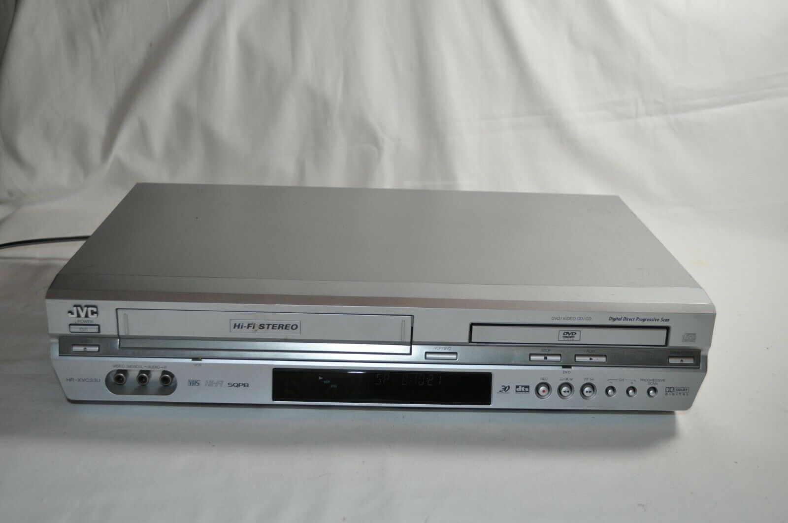JVC HR-XVC27U DVD Player/VCR/ VHS Video Cassette Recorder Combo – I & N ...