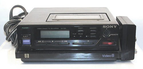 Sony EV-C8u 8mm video8 heavy duty VCR – I & N Electronics